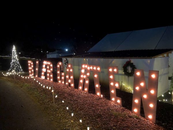 Christmas in the Garden: Oregon Garden lights Silverton Christmas Market